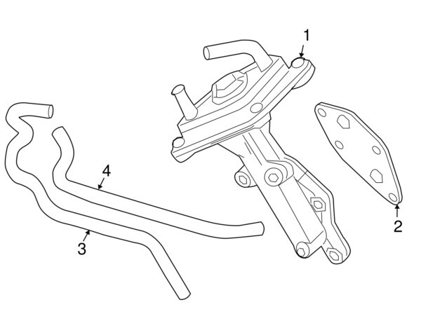 21306-ZN41A Nissan Hose-water, oil cooler 21306ZN41A, New Genuine OEM ...