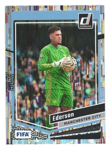 2023-24 Panini FIFA Donruss Soccer Manchester City Silver Ederson | eBay