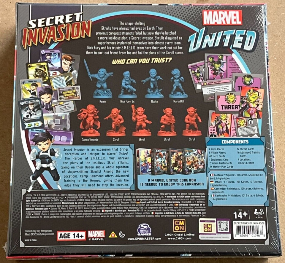 Marvel United: Secret Invasion (Kickstarter) - MUN-KS28 | eBay
