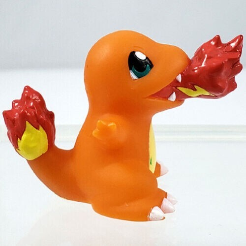 #004 CHARMANDER ATTACK~ POKEMON KIDS Puppet FIGURE Nintendo BANDAI ...