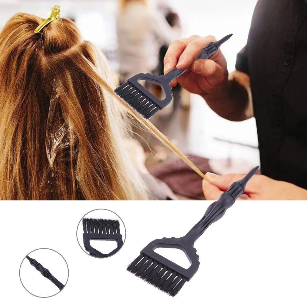 Hairdressing Brush Salon Perm Hair Comb Hair Color Dye Tint Tool(Black ...