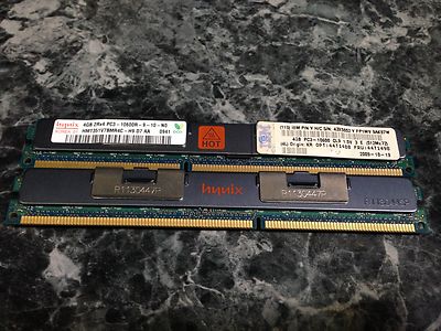 8GB (2x4GB) IBM Hynix PC3-10600R DDR3 44T1498 VLP Server RAM | eBay
