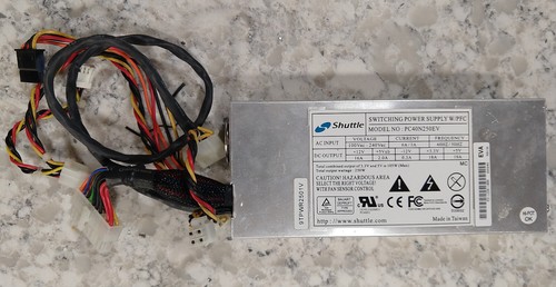 Shuttle XPC 250W Active PFC 20-pin Flex/1U PSU working - may need ...