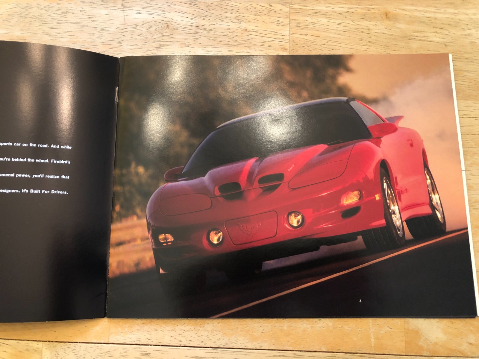 NOS 1999 Pontiac Firebird Trans Am WS6 Dealer Brochure - MINT !! | eBay