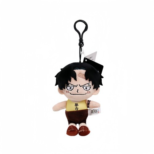 12cm Portgas D Ace Plush - Official One Piece Hanging Doll Keychain | eBay