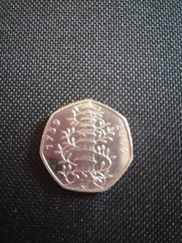 2019 Kew Gardens 50th Anniversary 50p Fifty Pence Coin | eBay UK