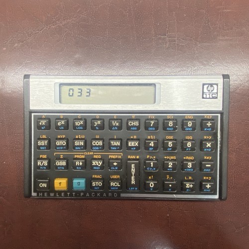 Vintage Hewlett Packard HP 11C Calculator USA MADE Working TESTED with ...