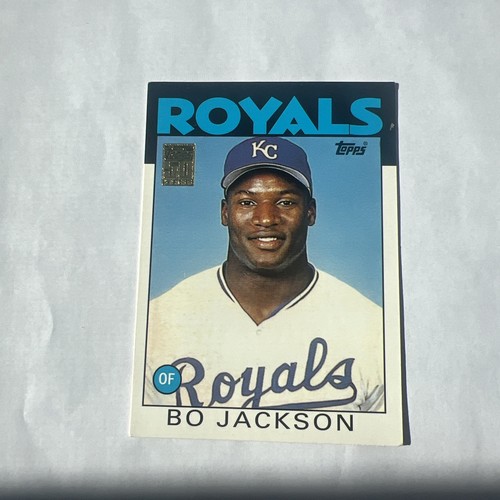 1986 Topps Traded Bo Jackson Rookie Card #50T | eBay
