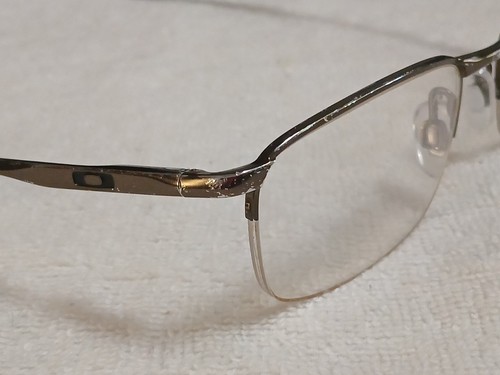 OAKLEY Barrelhouse 0.5 OX3174-0253 PEWTER Spring Hinges 53[]18-138 Half ...