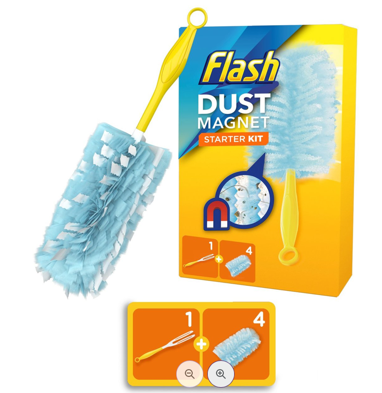 Flash Dust Magnet Starter Kit Mrs Hinch Special Edition Alpine Escape ...