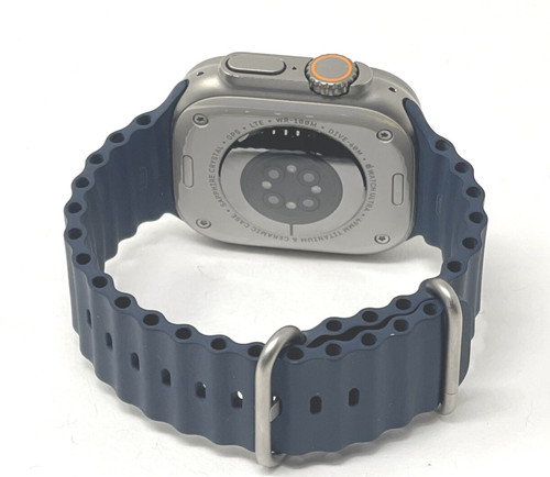 Apple Watch Ultra 2 49MM Titanium Case Blue Ocean Band A2986 Cellular ...