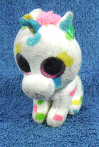 *2235* Harmonie the unicorn - TY Beanie Boos – keyring clip - plush ...