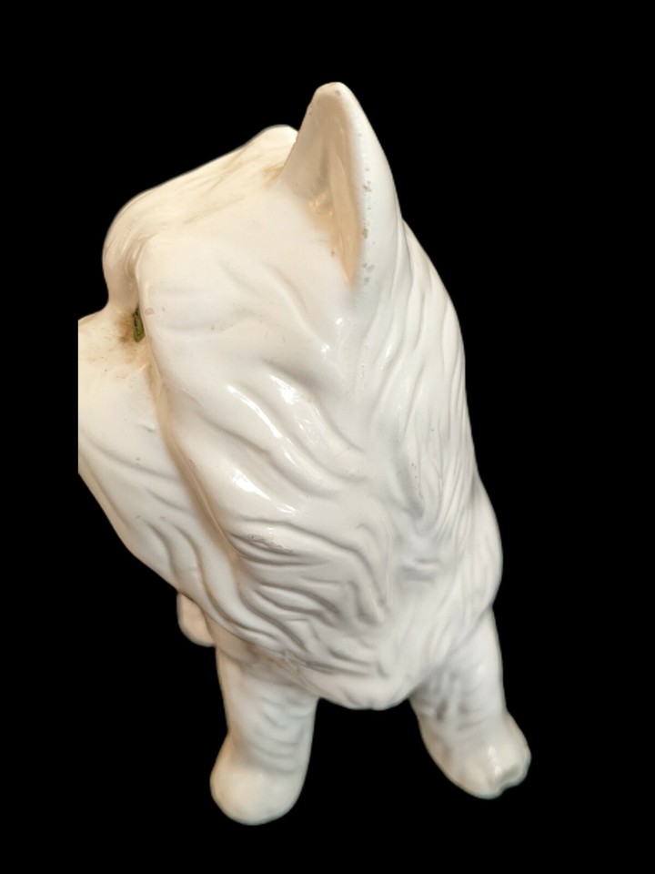 Vintage White Terrier Dog Figurine Artmark Made in Japan Dogs READ | eBay