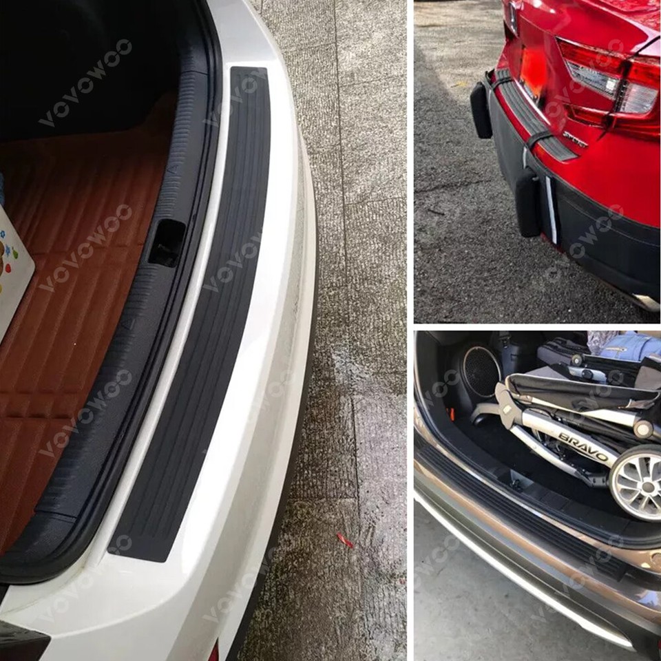 Auto Car Rear Bumper Protector Sill Protector Rubber Guard Boot Bumper ...