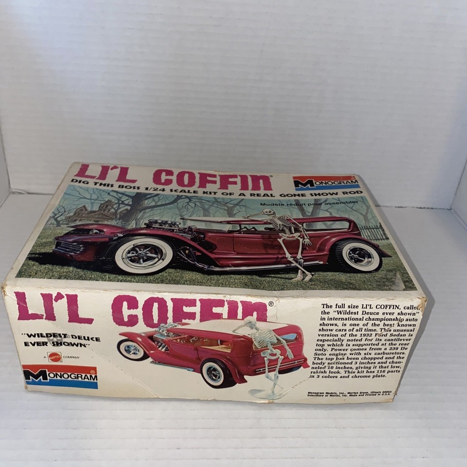 Monogram lil coffin car model kit | eBay