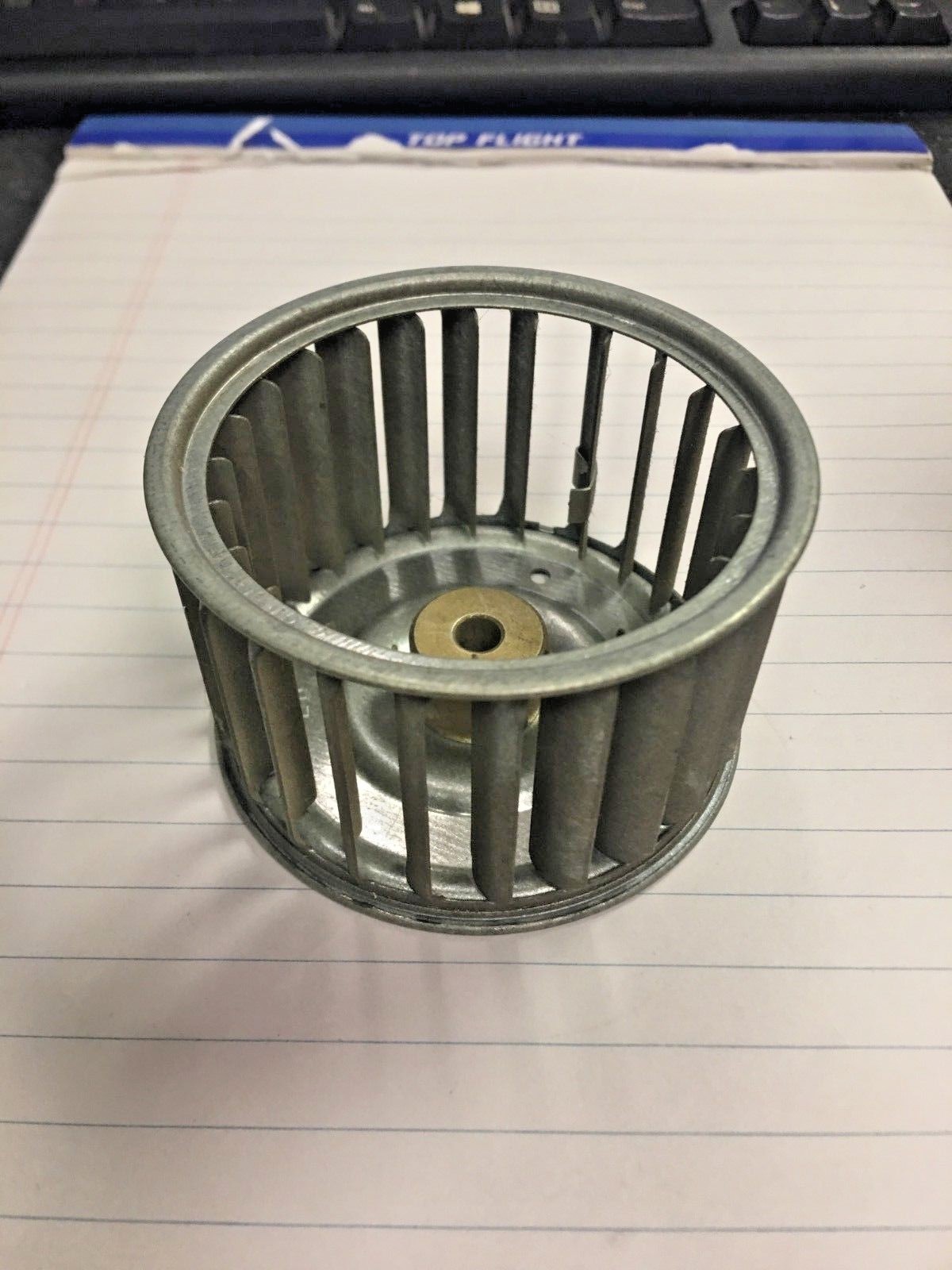 Blower Wheel, Draft Inducer, Combustion Blower, 1/4" Bore, 3", 1-7/8 ...