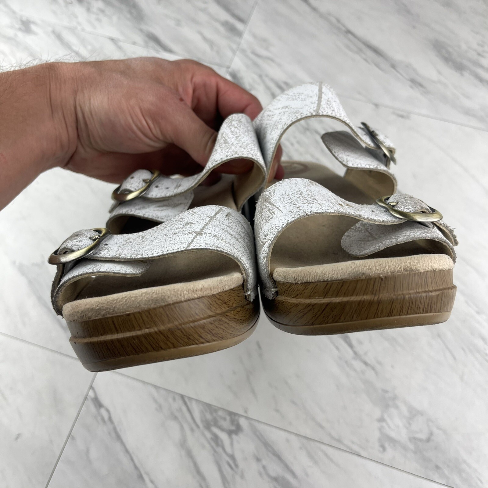 •Dansko Women Sophie Comfort Leather Clog sandals 984… - Gem