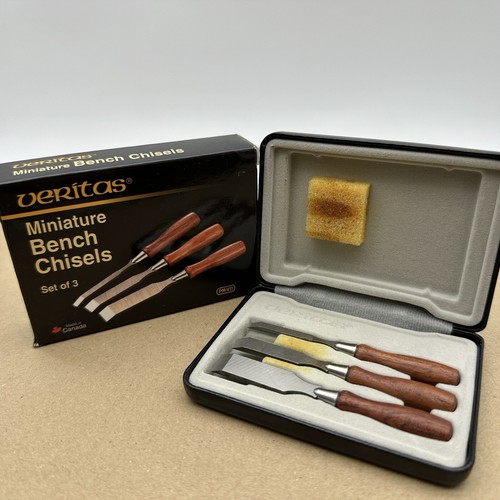 Veritas Miniature Bench Chisels Set Of 3 - Open Box Made In Canada | eBay