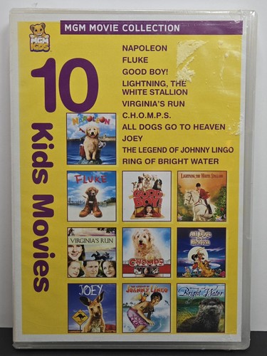 MGM Movie Collection: 10 Kids Movies DVD New & Sealed | eBay