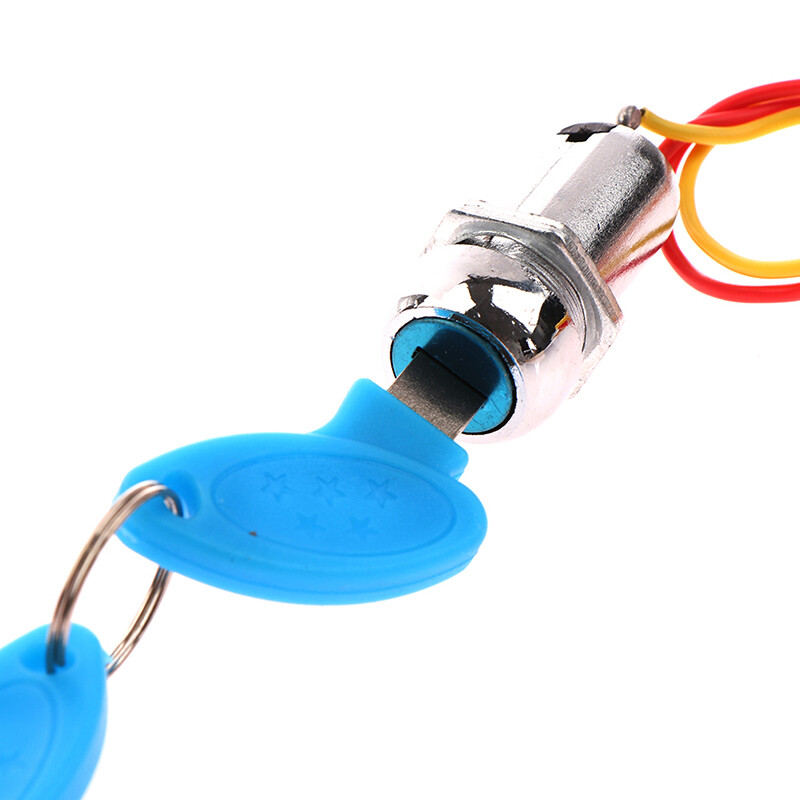 Universal 2 Wire 2 Keys Ignition Switch Key Lock Electric Bike Scooter ...