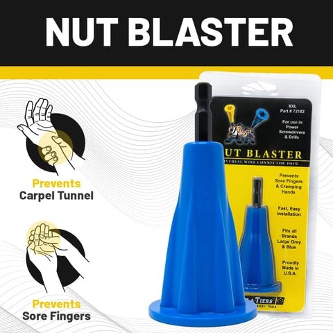 Rack-A-Tiers Nut Blaster - Universal Wire Connector Drill Bit XXL ...