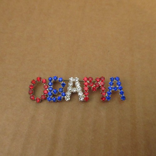 Vtg Fashion Jewelry Pin Brooch 2009 Inauguration 44th Presdent Barack ...