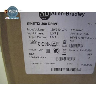 NEW Allen Bradley 2097-V33PR3 Kinetix 300 Servo Drive 240V 1Ph/3Ph US ...