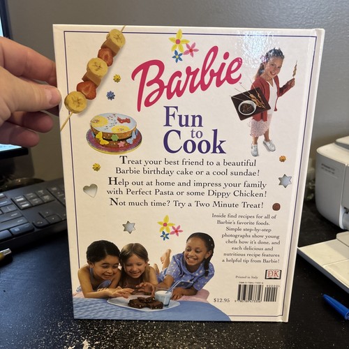 Barbie Fun to Cook Book by Cynthia O'Neill | eBay