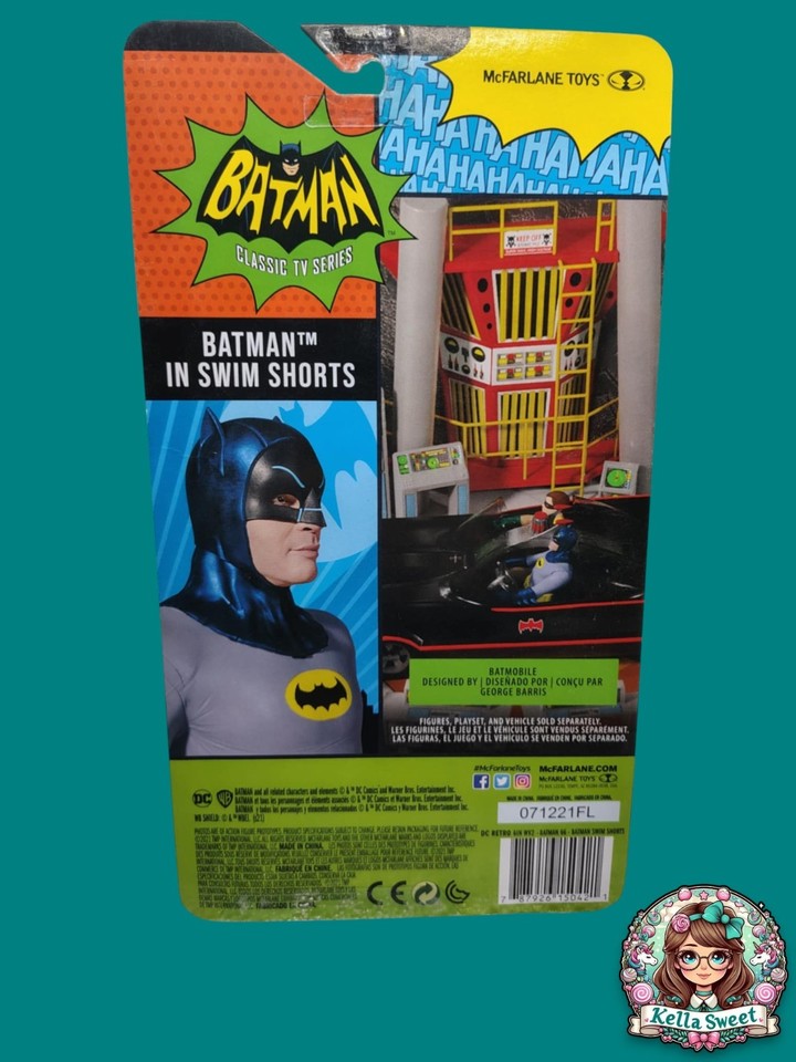 McFarlane Toys 1966 Classic TV Series Retro Batman In Swim Trunks -New ...