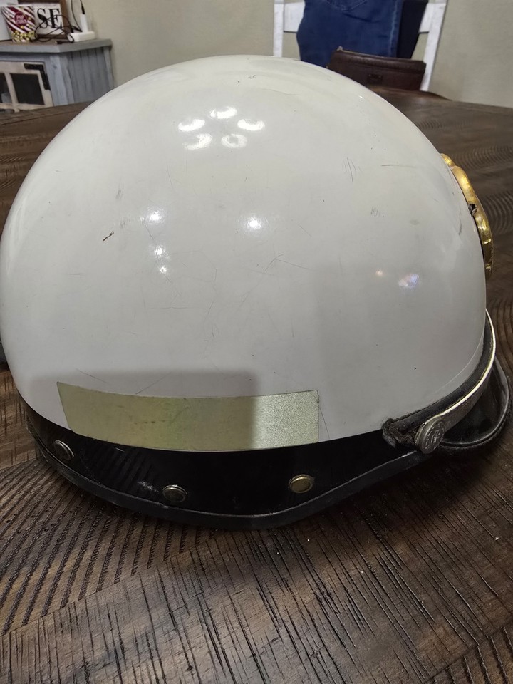 Vintage Bell Toptex Police Motorcycle Helmet | eBay UK