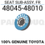 4804548010 Genuine Toyota SEAT SUB-ASSY, FR 48045-48010 | eBay