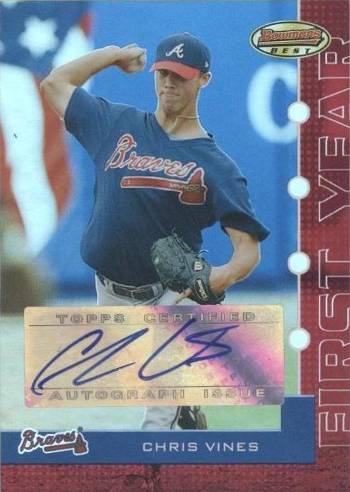 2005 Bowman's Best - Chris Vines #111 Red /199 (AU, RC) for sale online ...