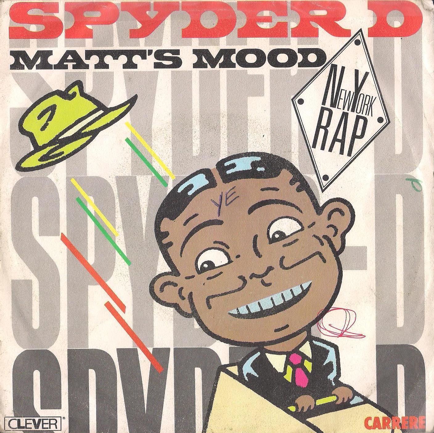 45 RPM Record Spyder-D - Matt's Mood | eBay