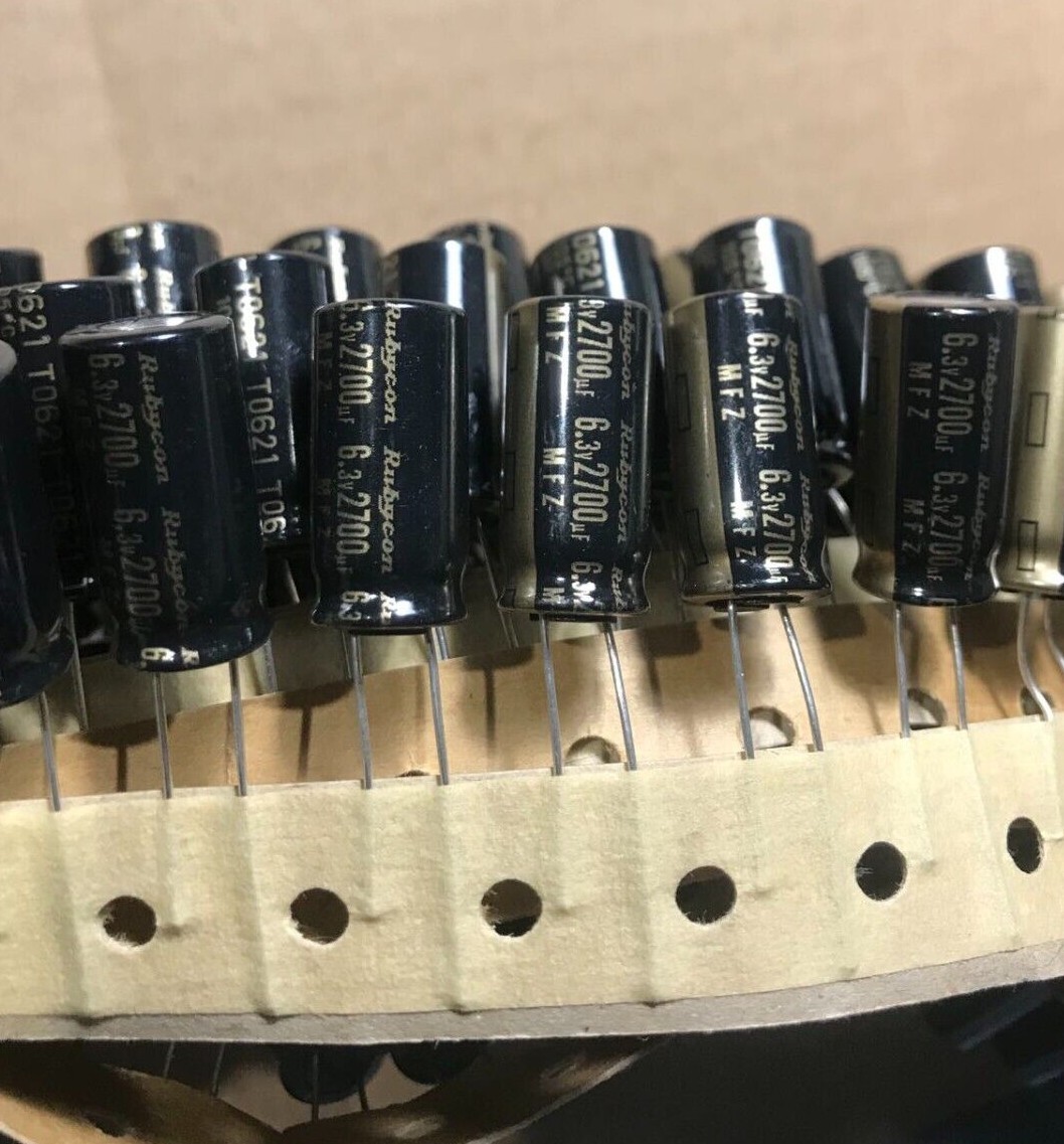 2700uf 2200uf 1000uf mf 6.3v 10v 16v Rubycon Low ESR Capacitors | eBay