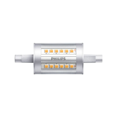 Philips R7S LED 950lm Warm White 7.5W 78mm Linear Globe LED7.5R7S830NC ...