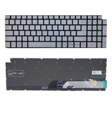 US Silver Backlit Keyboard for Dell Inspiron P97F P97F001 P42F P42F001 ...