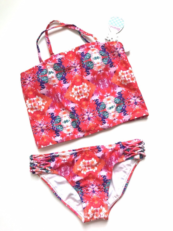 NWT RAISINS SWIM GIRLS SWIMWEAR SIZE 16, Tankini, Cropped Cami Set | eBay