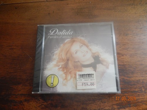 CD Dalida " Paroles d'amour " neuf scellé | eBay