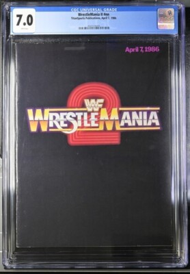 Wrestlemania II 4/7/1986 Arena Edition Program CGC 7.0 | eBay