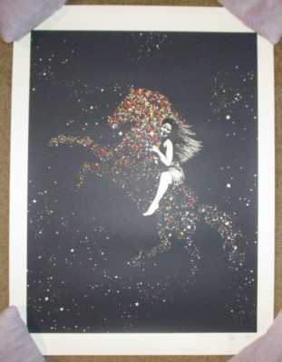 UBIK poster PEGASUS silkscreen art print sn/75 | eBay