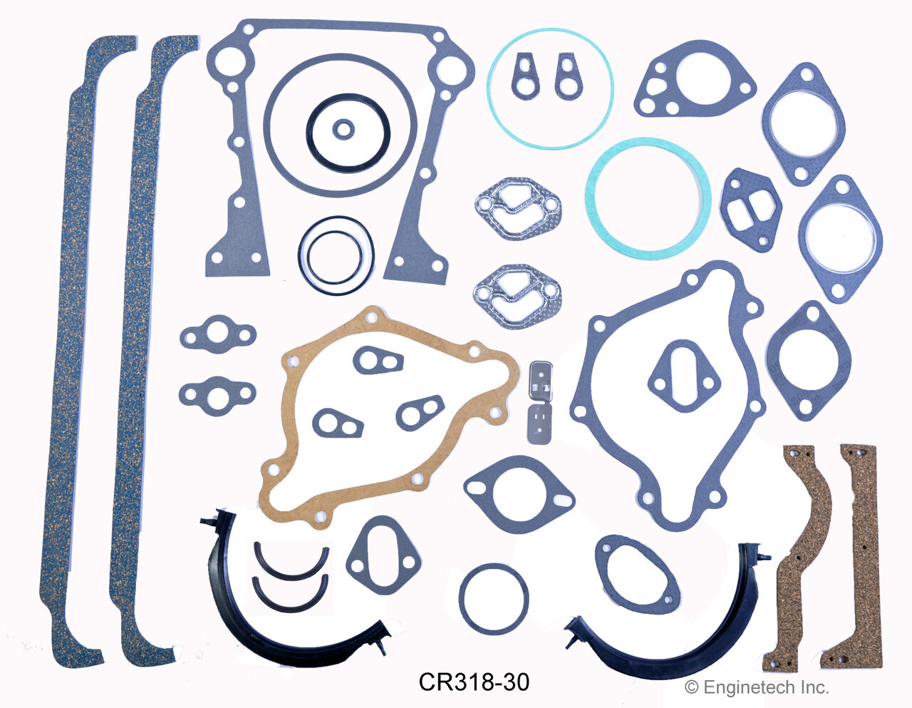 Full Engine Gasket Set for Chrysler & Dodge 4.5L 273 5.2L 318 - CR318 ...