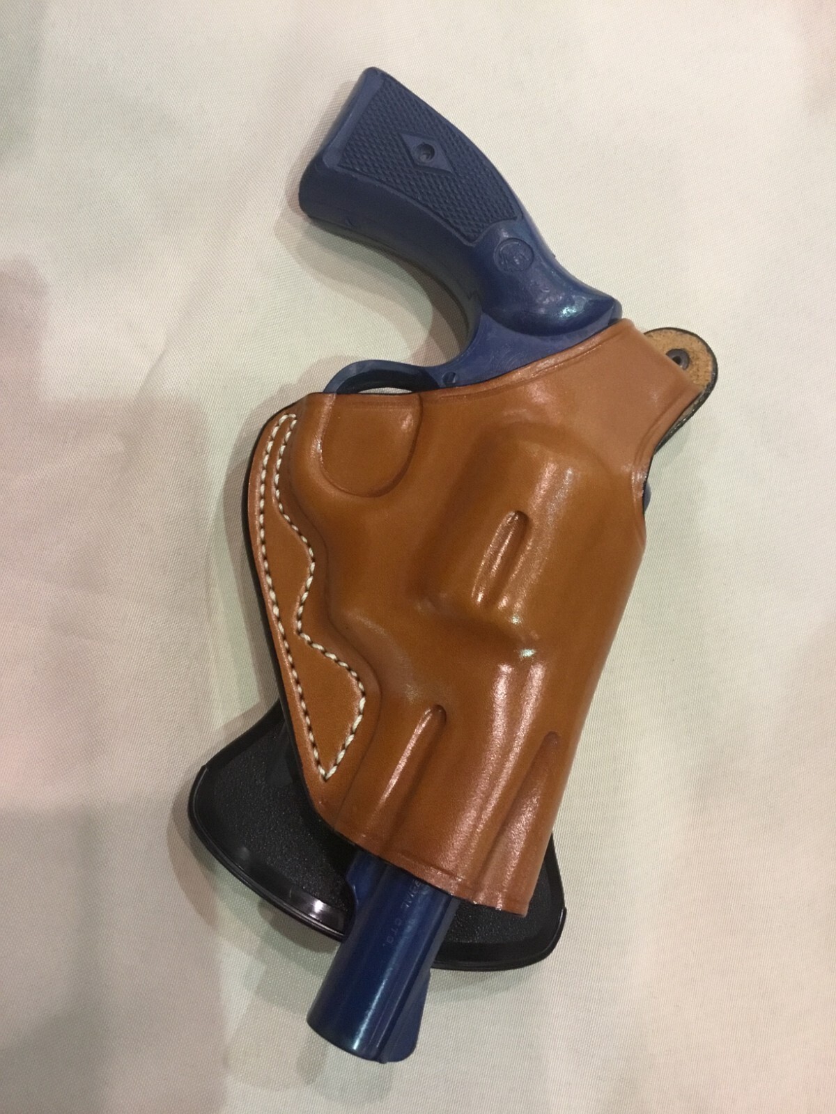 Leather PADDLE Holster - S&W K / L Frame Revolver 2.5" barrel (# 4212 ...