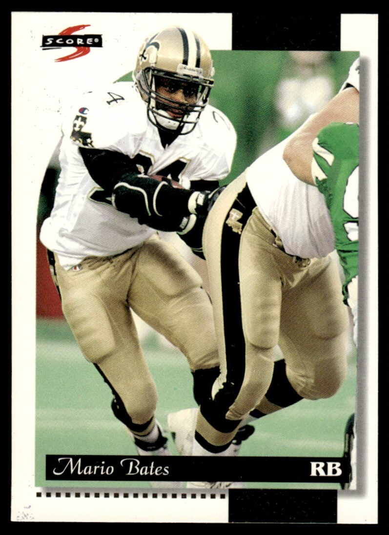 1996 Score Mario Bates New Orleans Saints #57 16631 | eBay