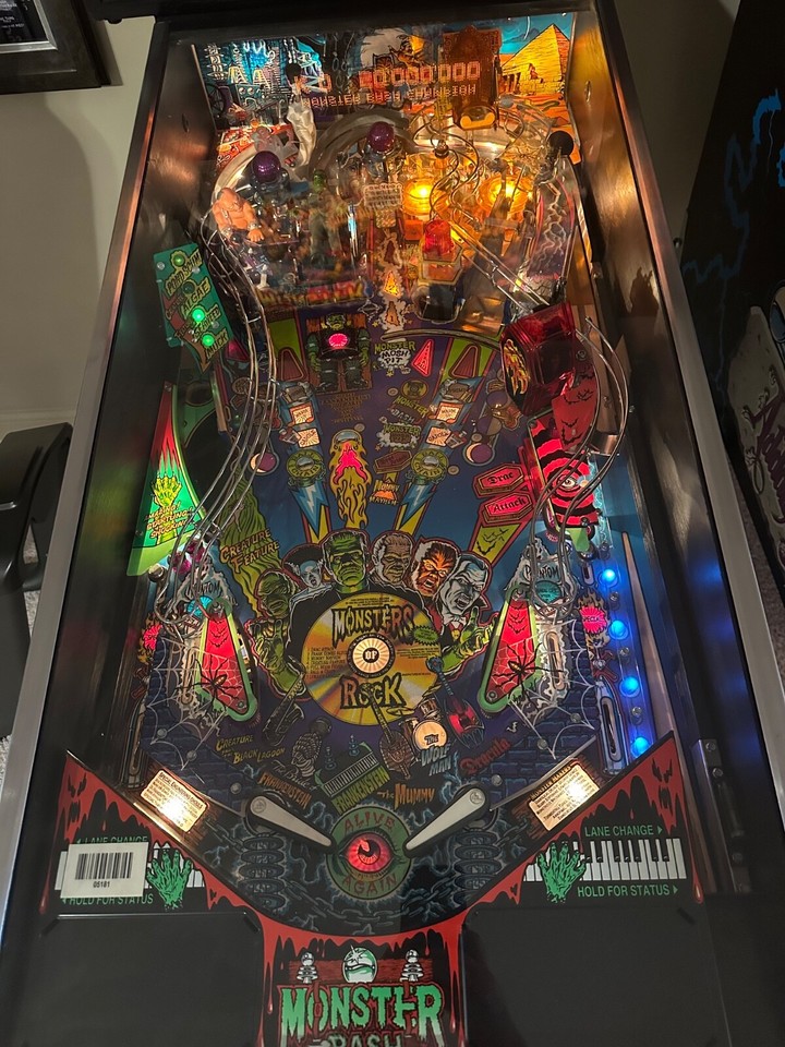 Monster Bash Pinball machine, 1998, my private collection for 24 years | eBay