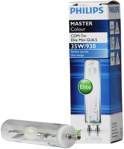 Philips 418798 CDM35TM930/Elite/GU6.5 35W Mini Metal Halide Bulb m130/e ...