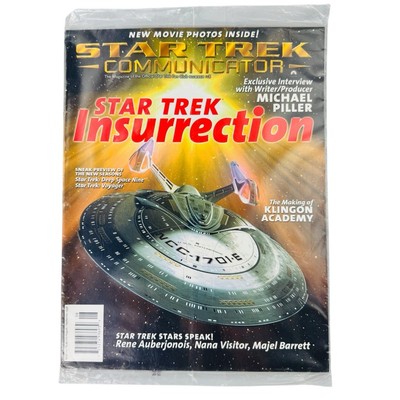 Star Trek Communicator Magazine Issue 118 Aug Sept 1998 Unopened ...