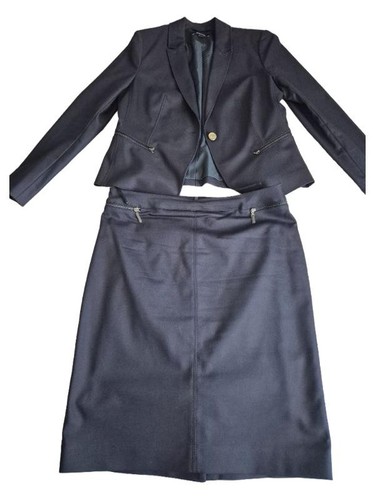 comma, Costume avec jupe Femme Noir Business Élégant (EU 40) | eBay