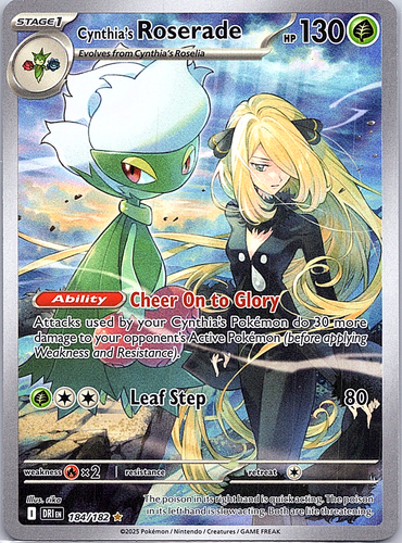Cynthia's Roserade 184/182 Sv10: Destined Rivals Holo | eBay