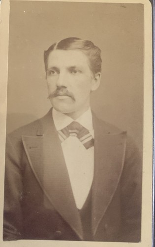 Antique CDV Photo Man Portrait 126 | eBay