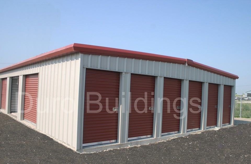 NEW DURO Steel Mini Self Storage 40x100x8.5 Metal Prefab Building ...